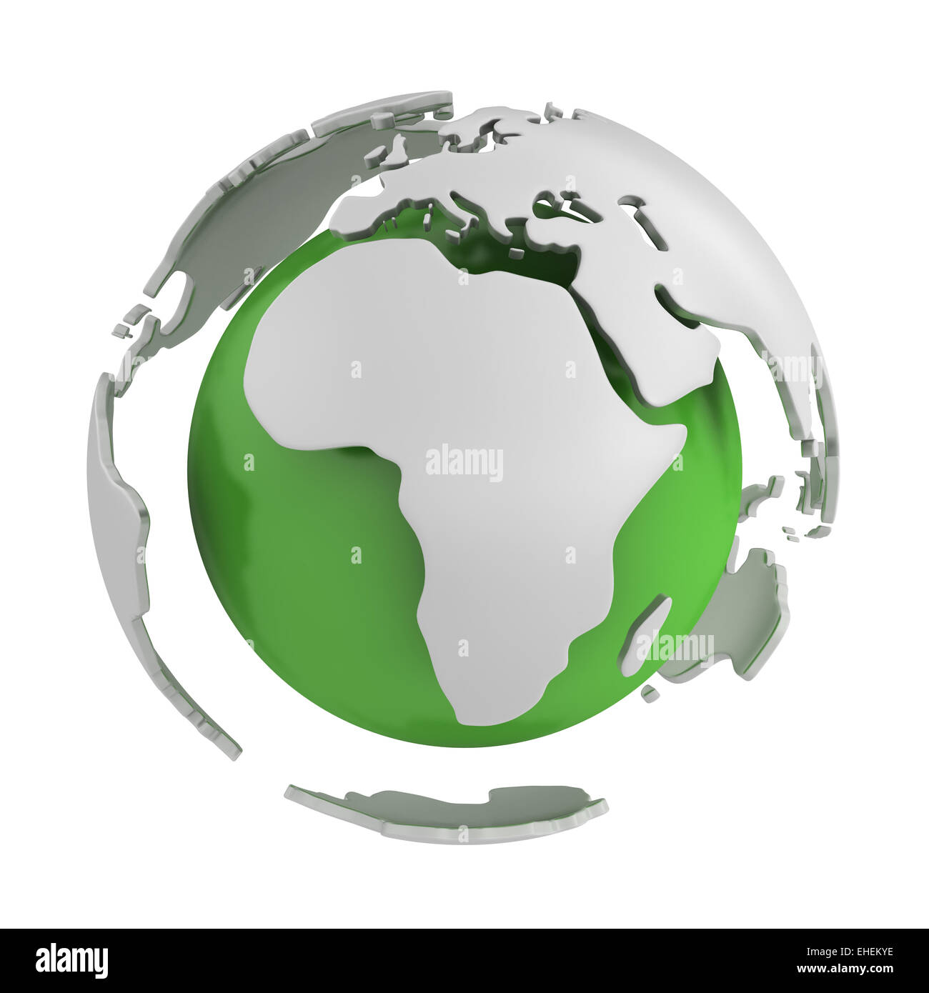 Green globe logo hi-res stock photography and images - Alamy