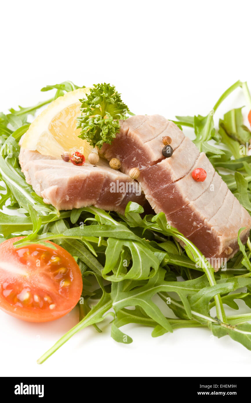 Sliced tuna hi-res stock photography and images - Alamy