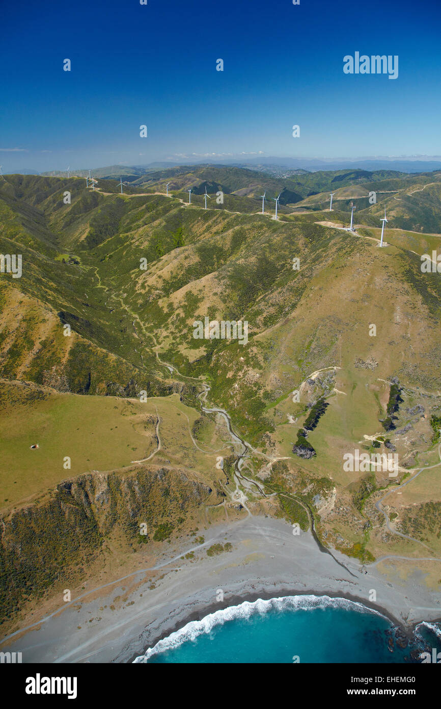 Waiariki Stream, Wellington South Coast, and Makara Wind Farm ...