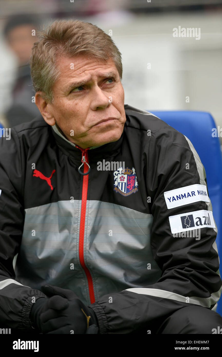 Tokyo, Japan. 8th Mar, 2015. Paulo Autuori (Cerezo) Football/Soccer ...