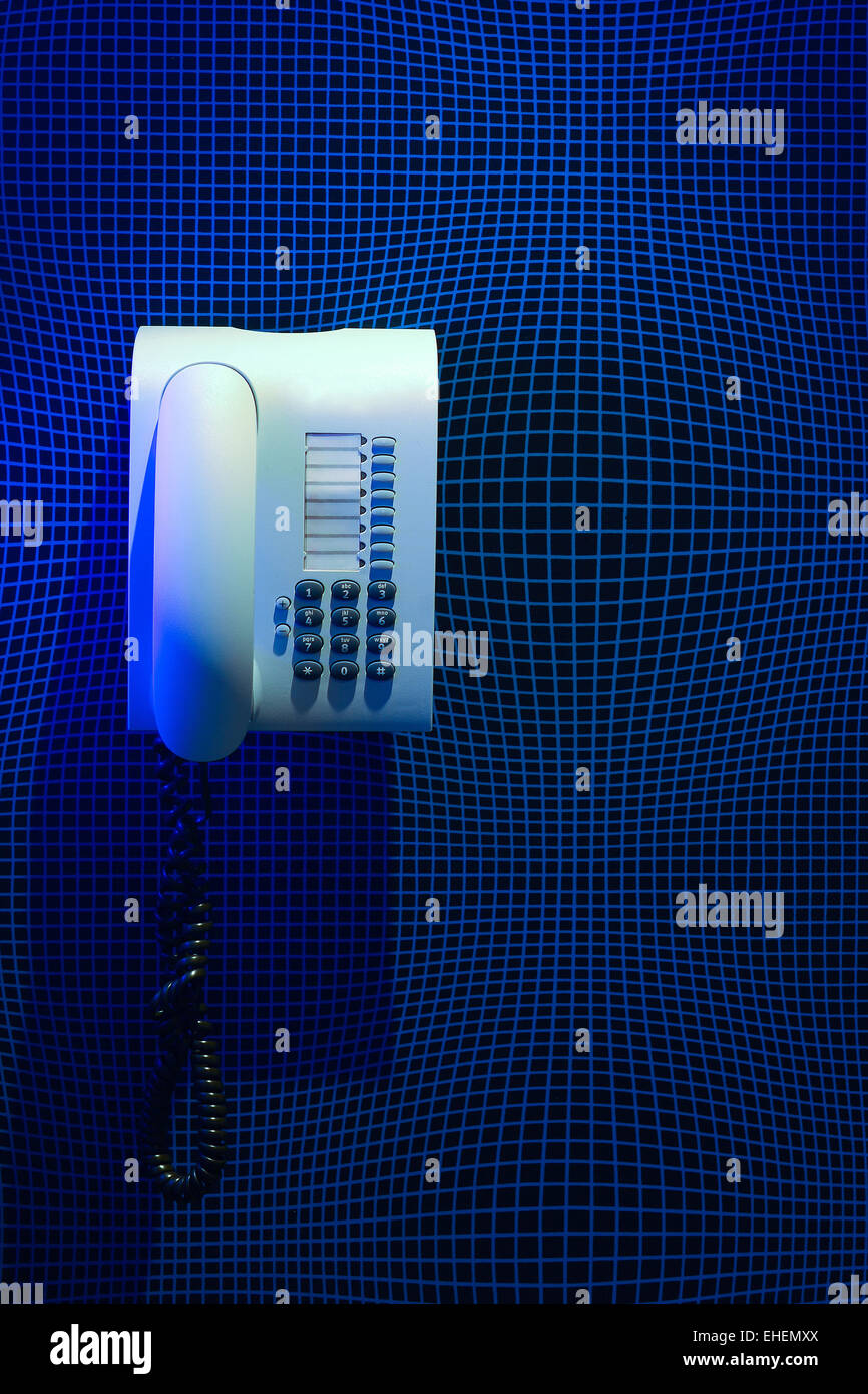 Wall mounted vintage telephone hi-res stock photography and images - Alamy