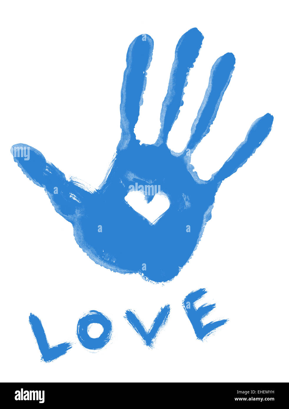 blue love symbol Stock Photo - Alamy