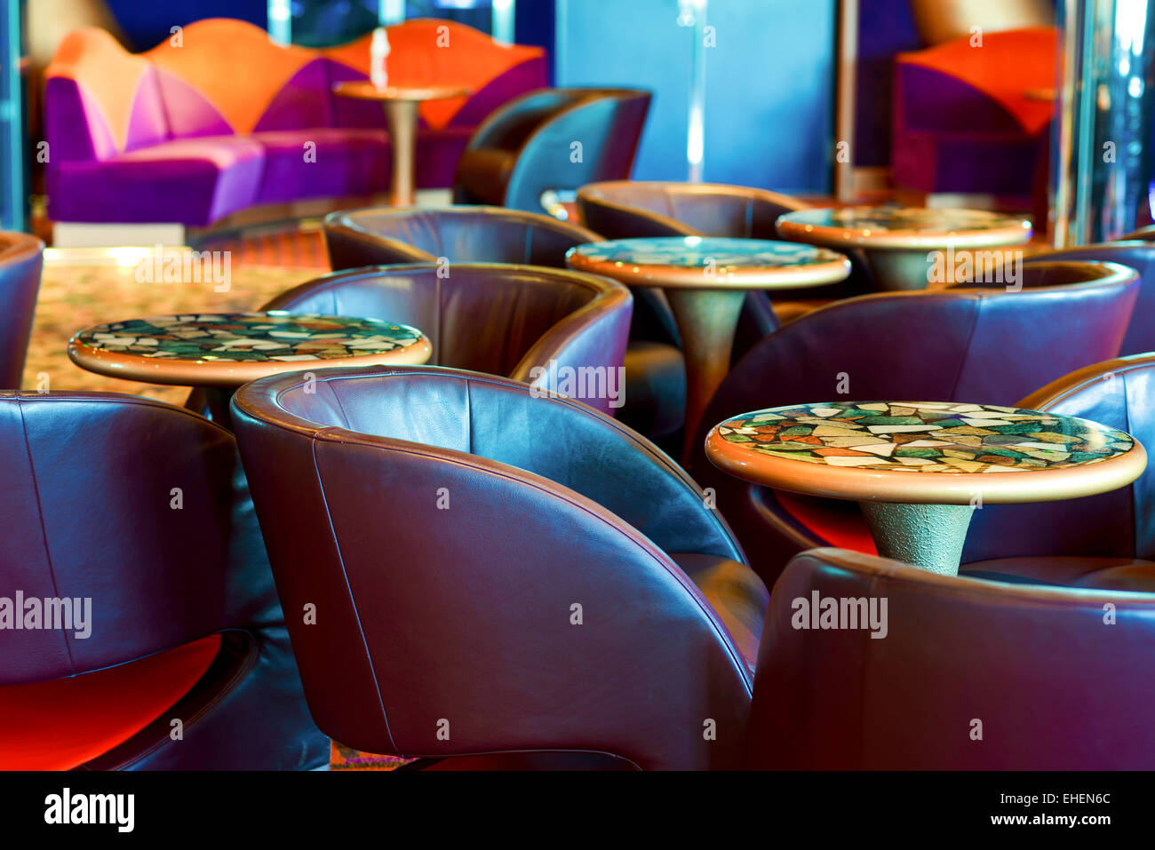 Comfortable bar interior Stock Photo - Alamy