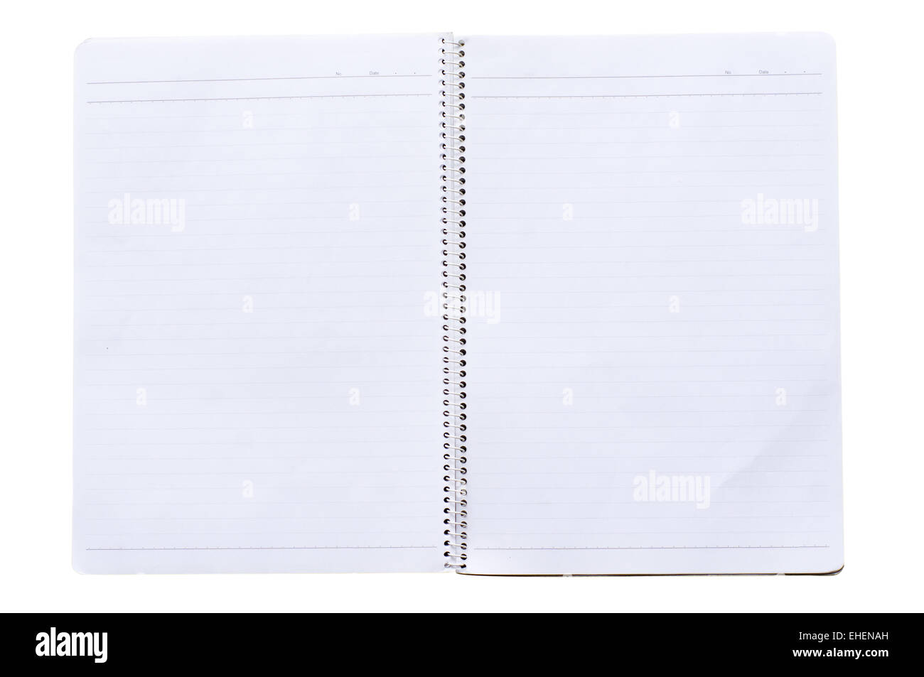 Notebook page Cut Out Stock Images & Pictures - Alamy