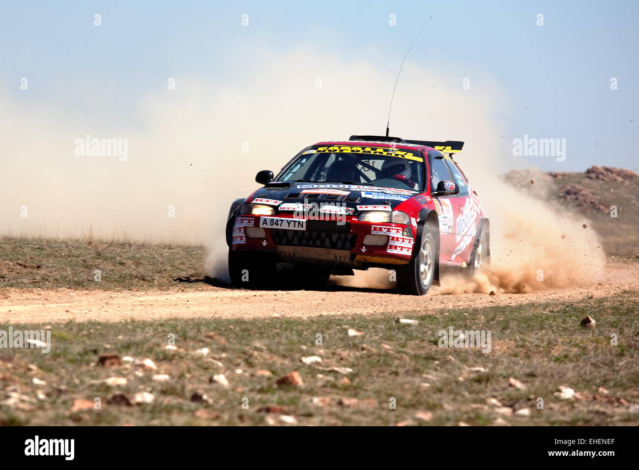 Rally desert driving hi-res stock photography and images - Alamy