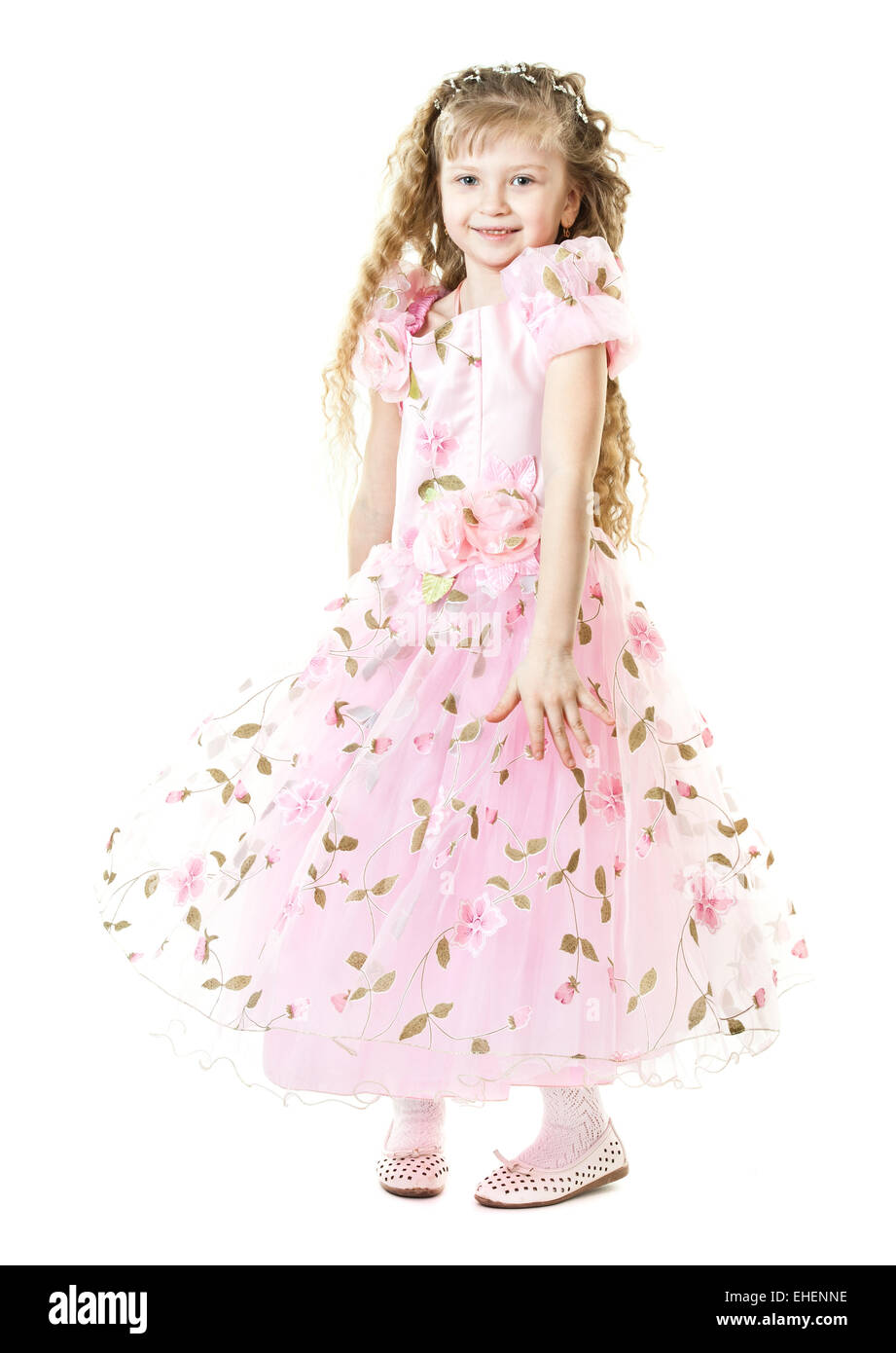 Female dressed as princess Cut Out Stock Images & Pictures - Alamy