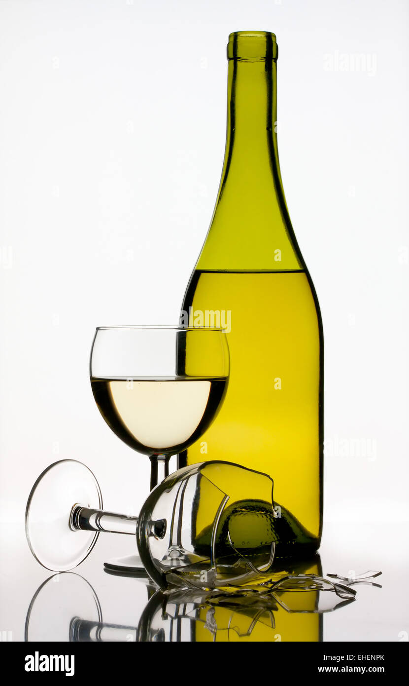 Glass still life Stock Photo - Alamy