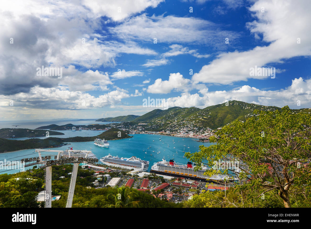 Aerial view of saint thomas hi-res stock photography and images - Alamy