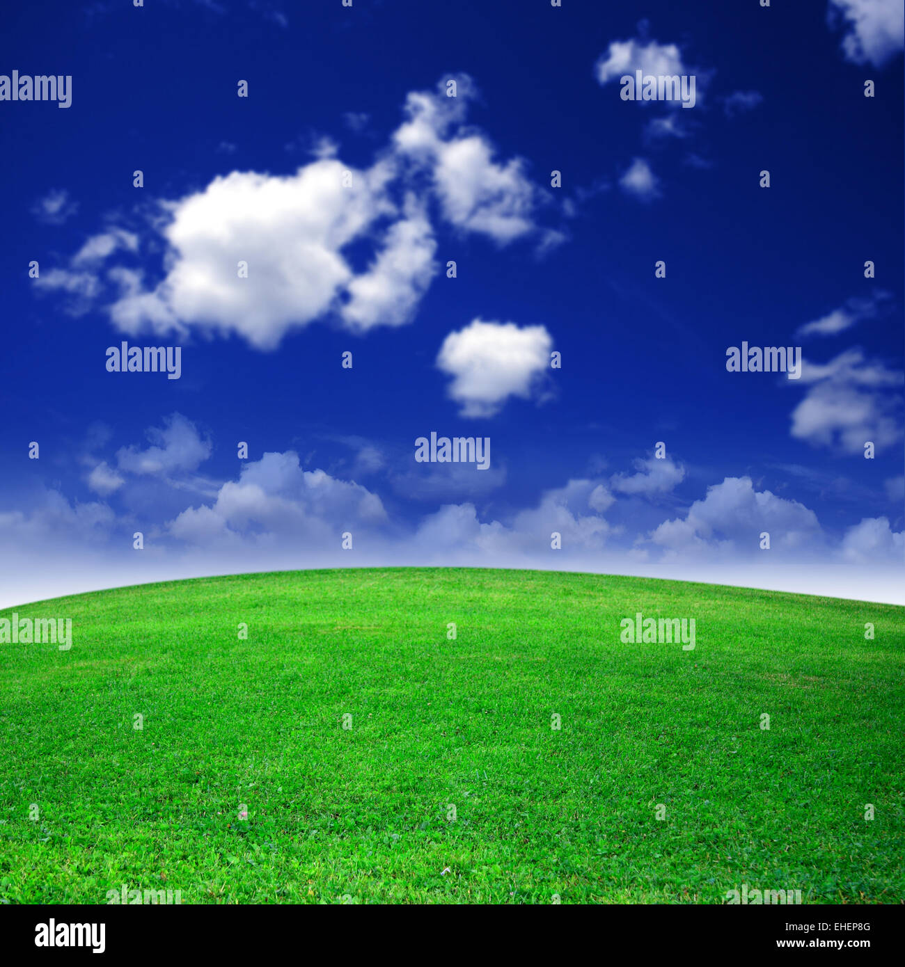 Green field beautiful Stock Photo - Alamy
