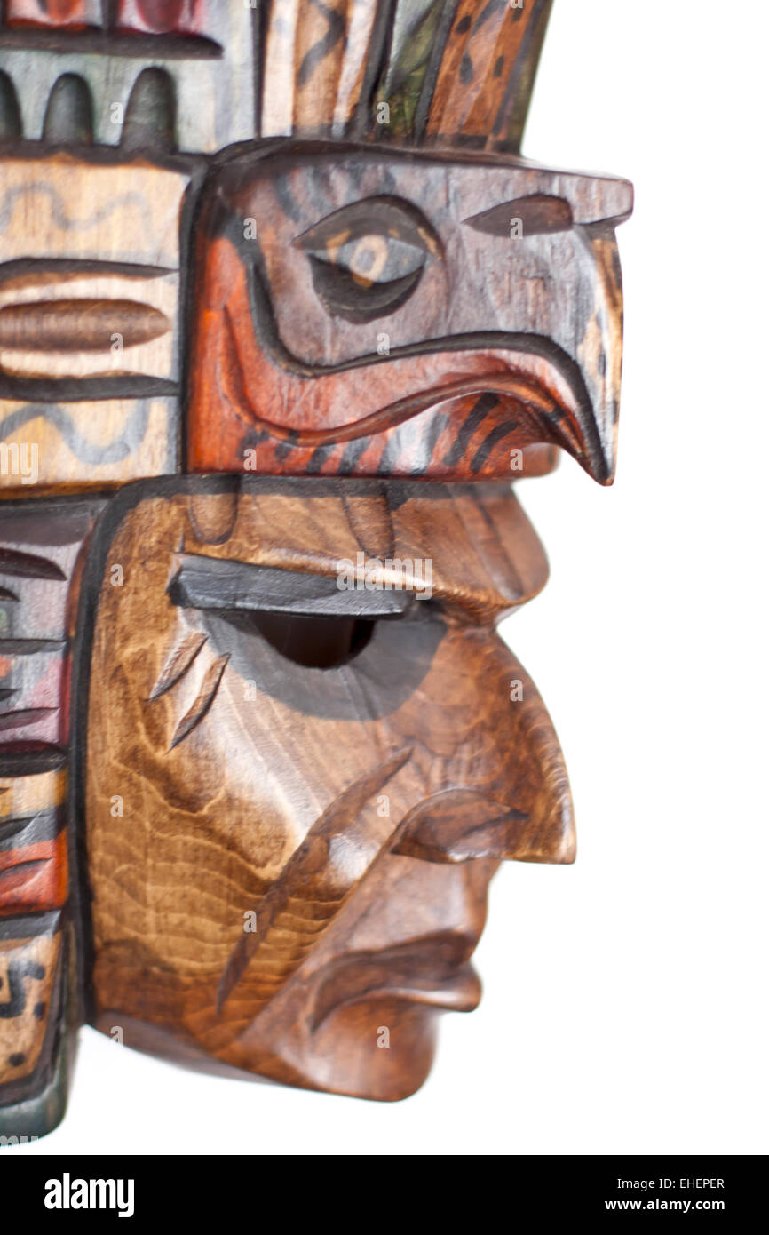 Mexico wooden mask hi-res stock photography and images - Alamy