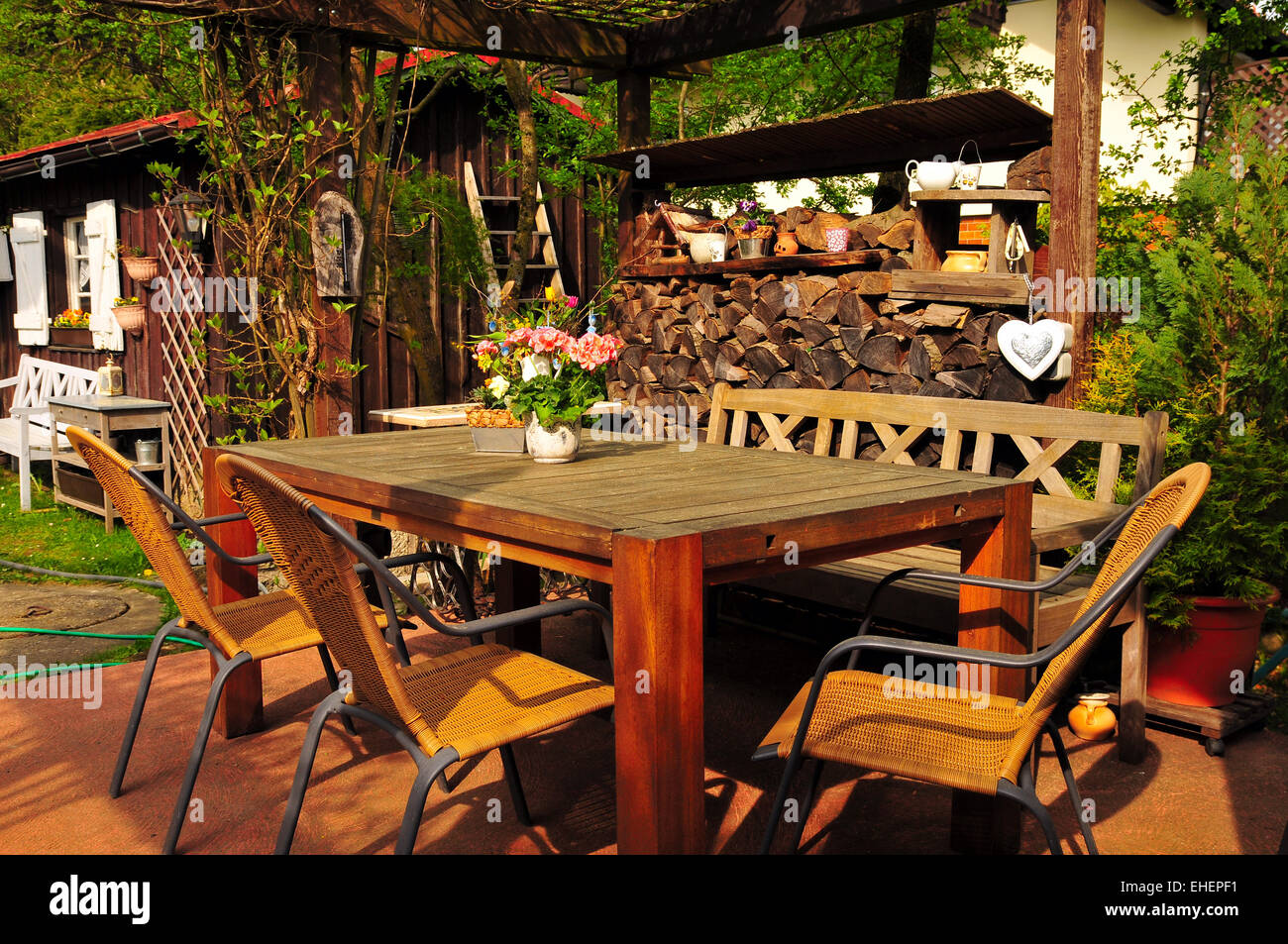 Meadow terrace hi-res stock photography and images - Alamy