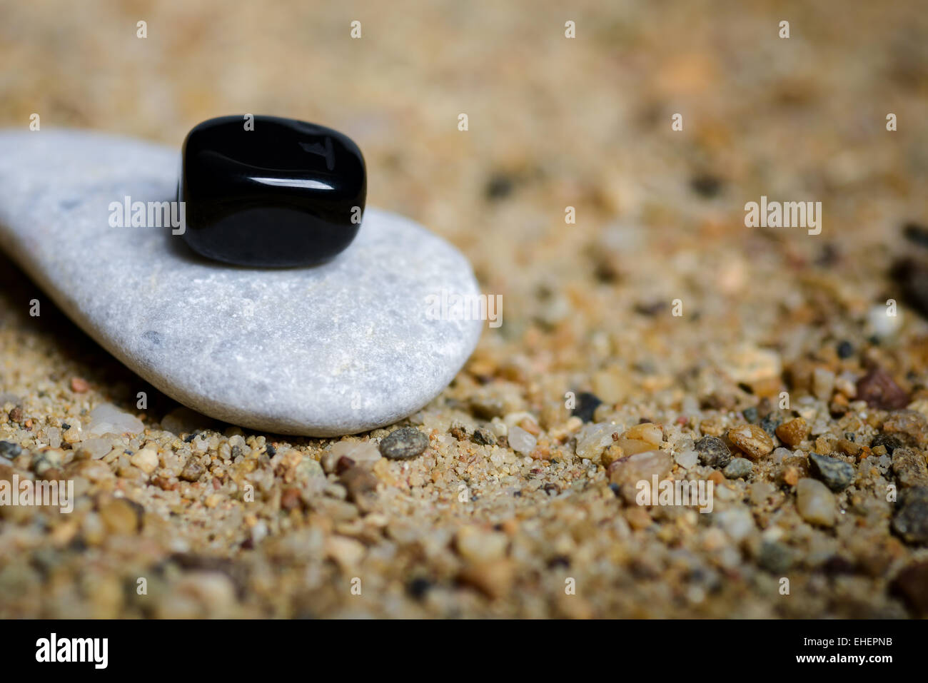 Black stones hi-res stock photography and images - Alamy
