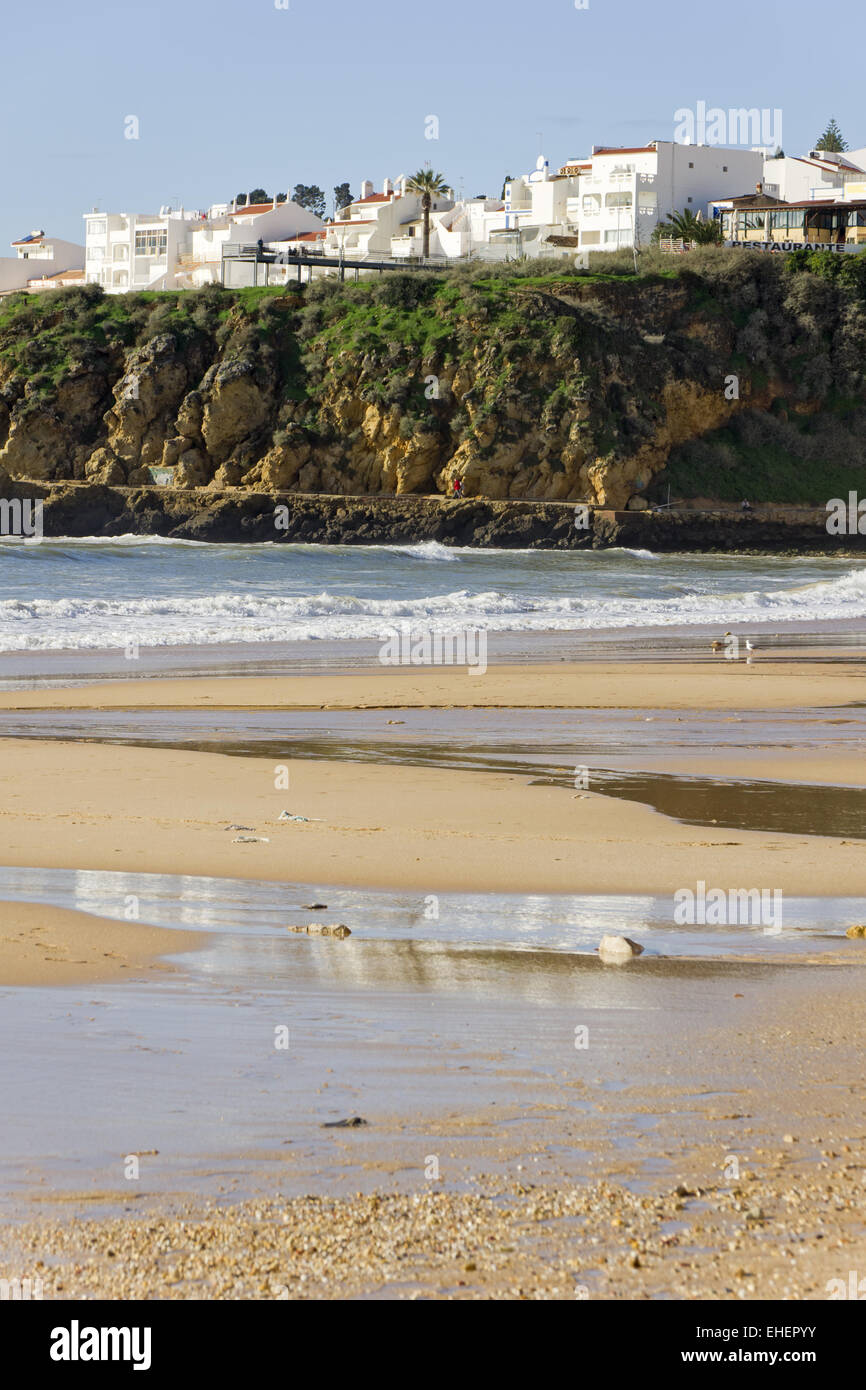 Albufeira old town beach hi-res stock photography and images - Alamy