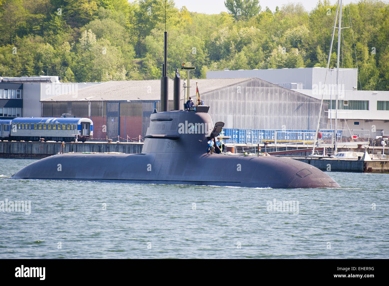 Submarine on canal hi-res stock photography and images - Alamy