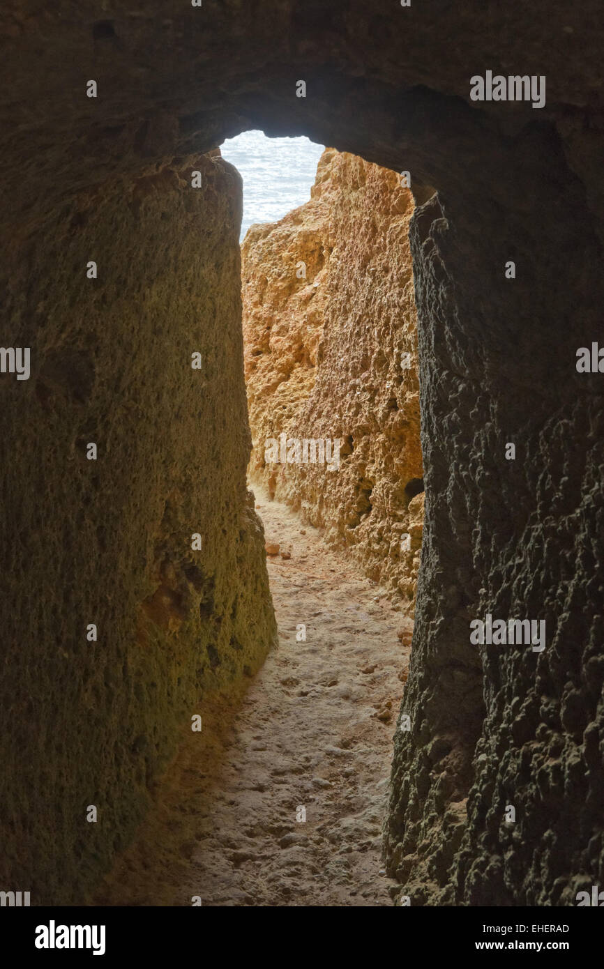 Rock formations of Algar Seco Stock Photo - Alamy