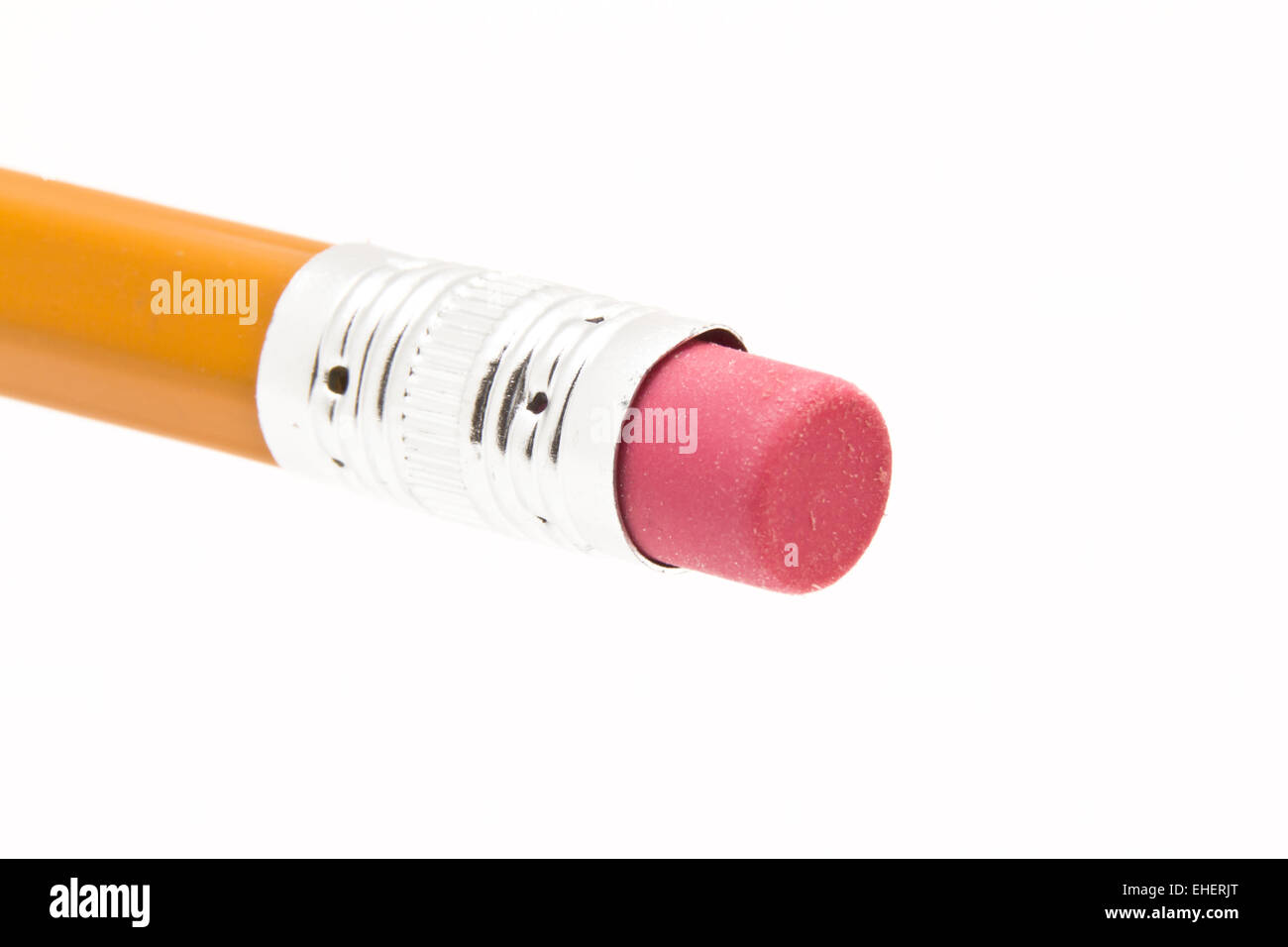 Pencil writing eraser Cut Out Stock Images & Pictures - Alamy