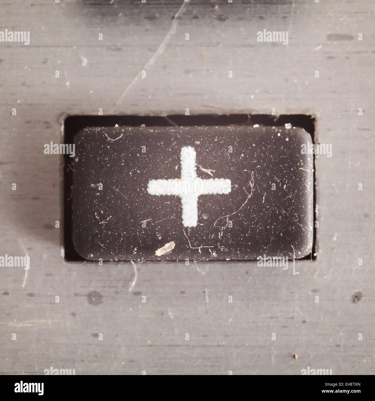 Plus sign written hi-res stock photography and images - Alamy