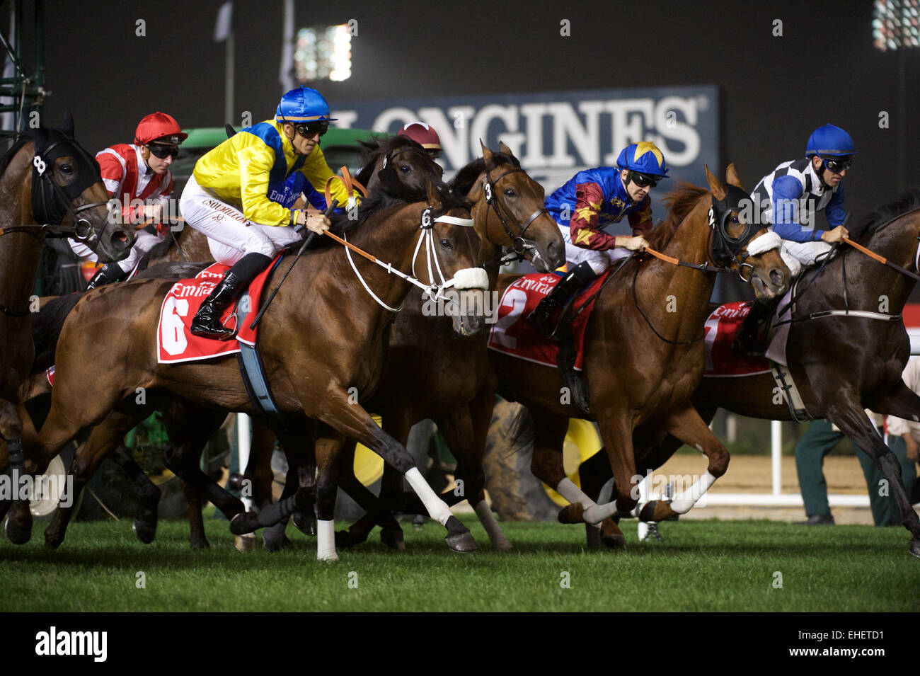 Racecourse meydan horse racing hi-res stock photography and images - Alamy