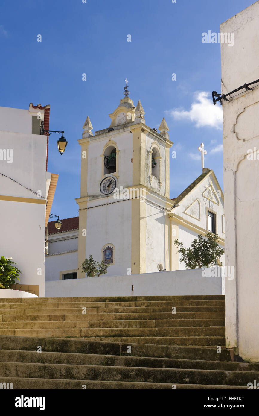 Village street in ferragudo hi-res stock photography and images - Alamy