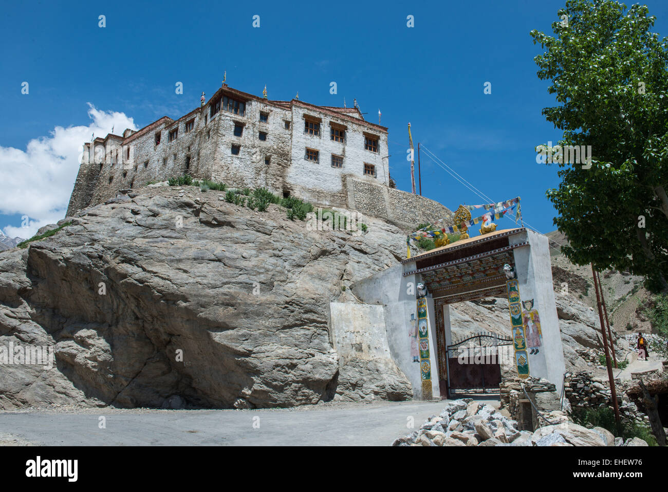Vief From Outside, Bardan Gompa Stock Photo - Alamy