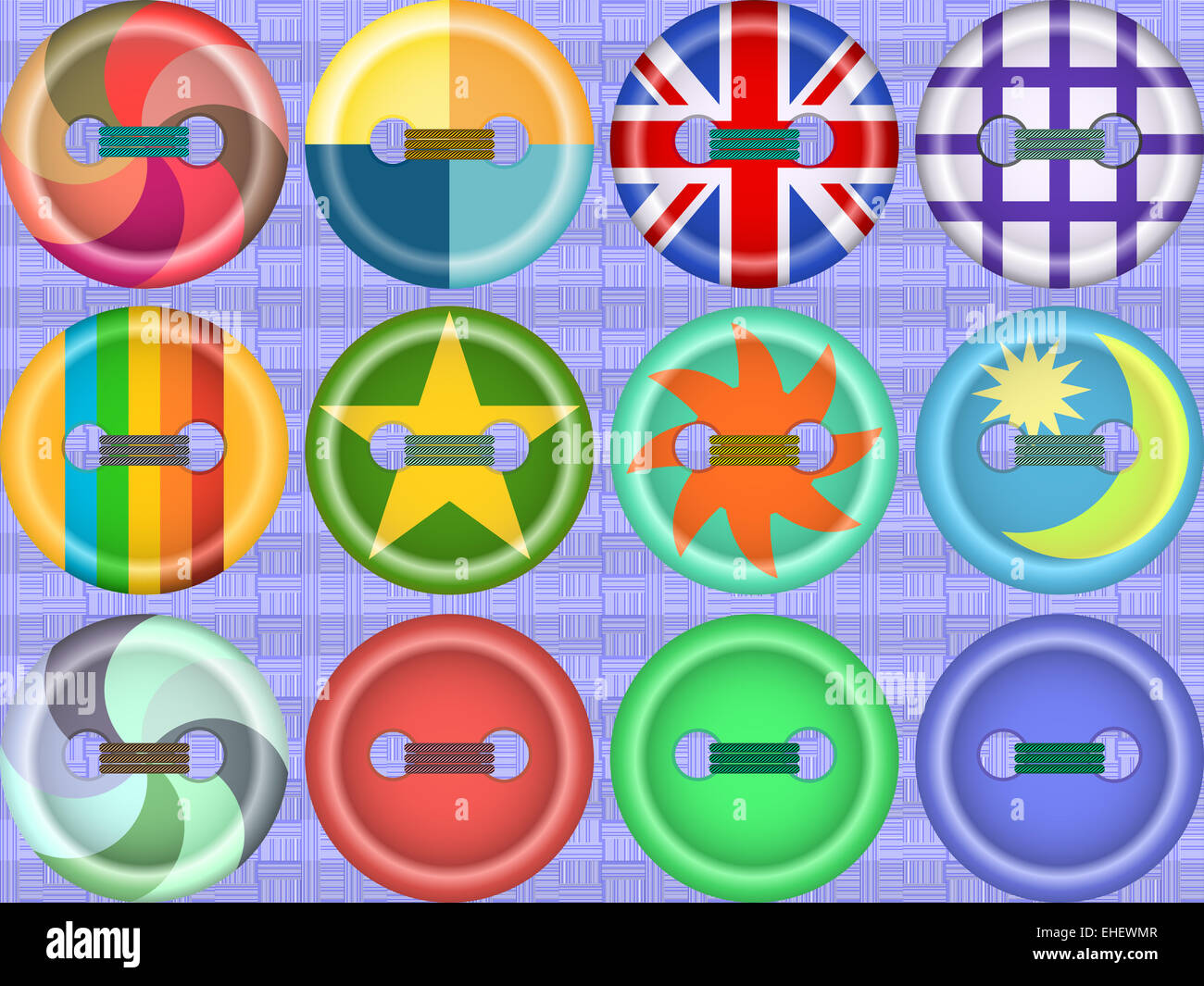 Buttons fasteners hi-res stock photography and images - Alamy