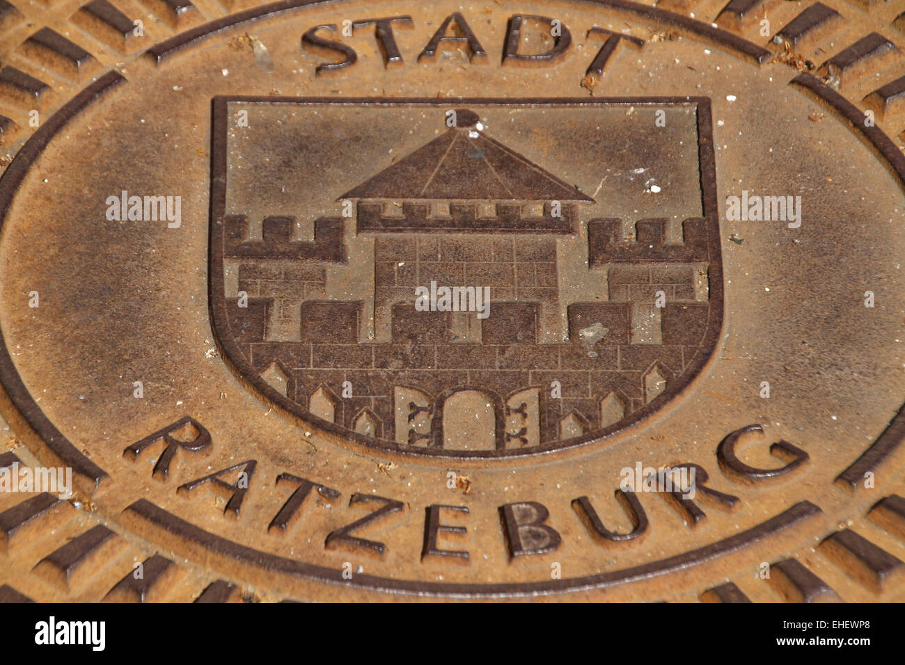 crest of Ratzeburg Stock Photo - Alamy