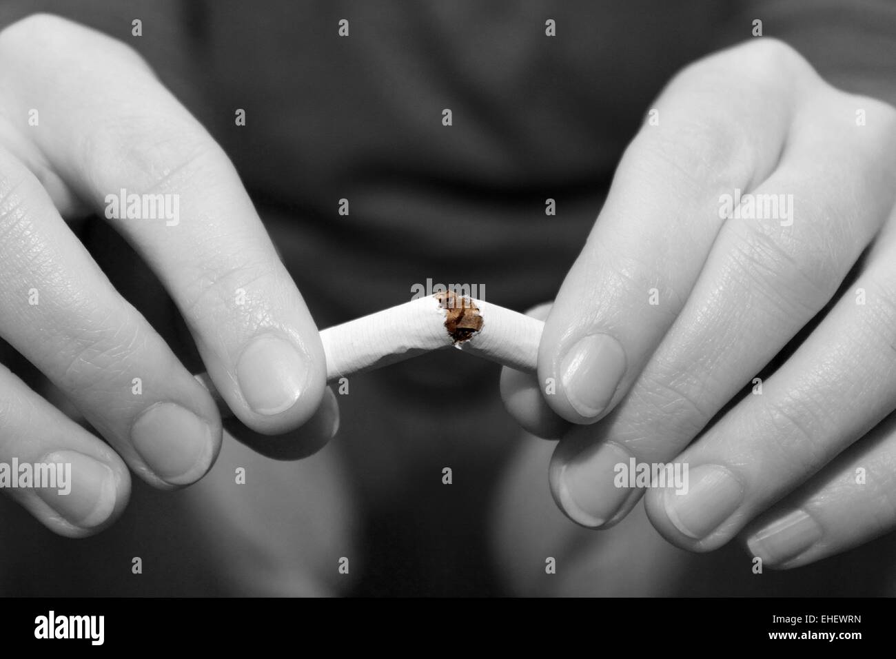 Finally, non smoking Stock Photo - Alamy