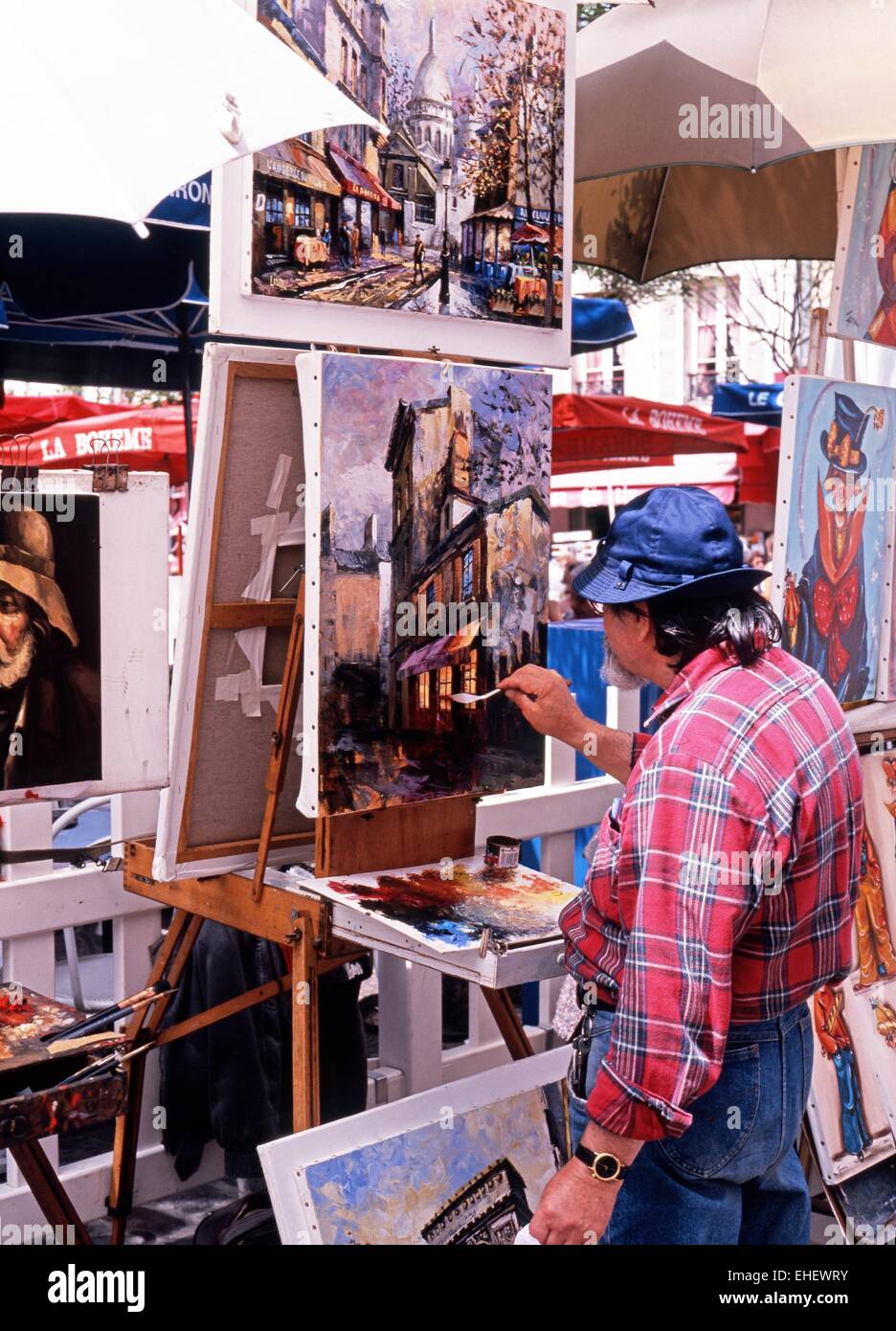 Frenchman painting hi-res stock photography and images - Alamy