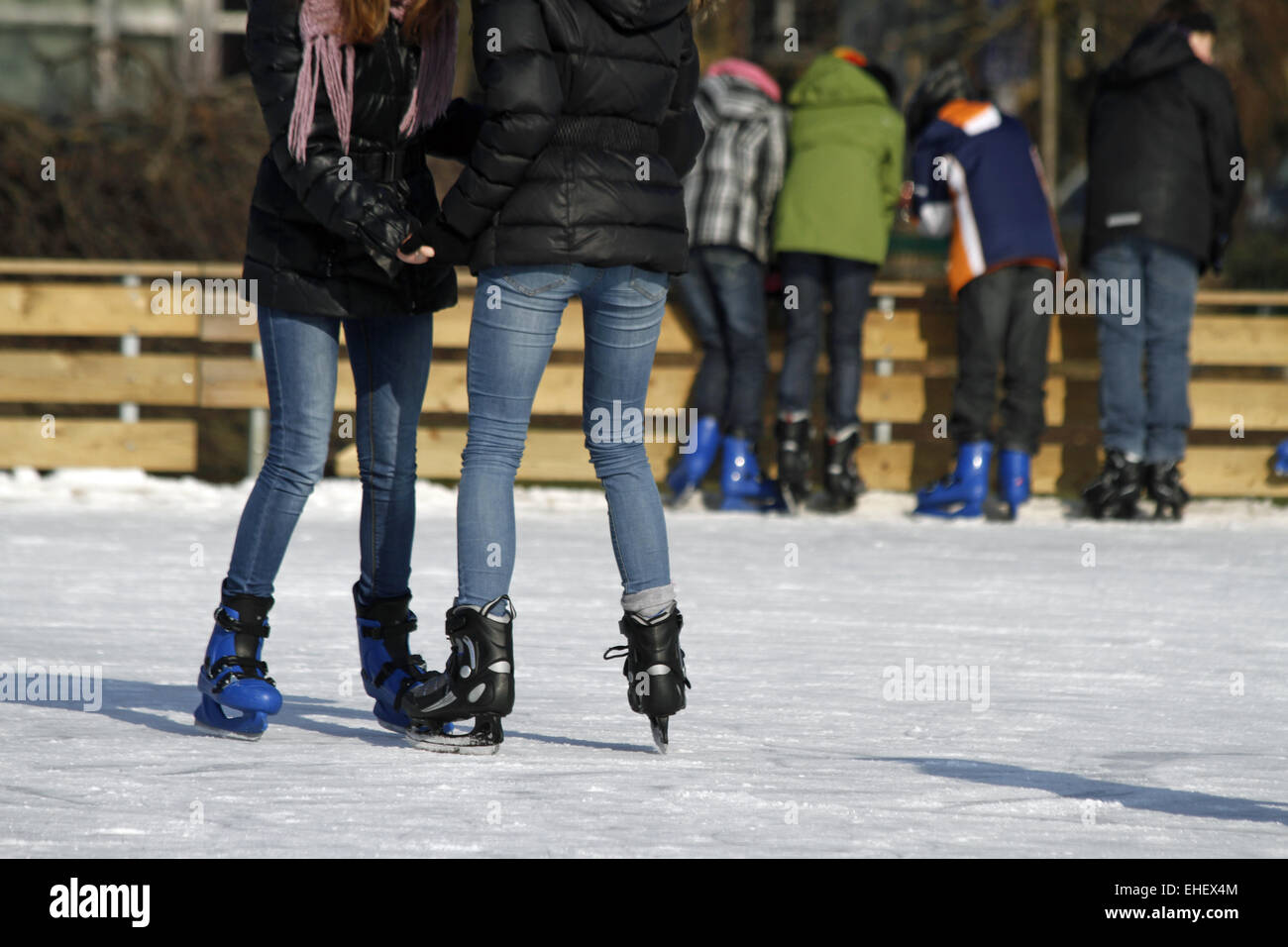 Ice skating shoes hi-res stock photography and images - Alamy