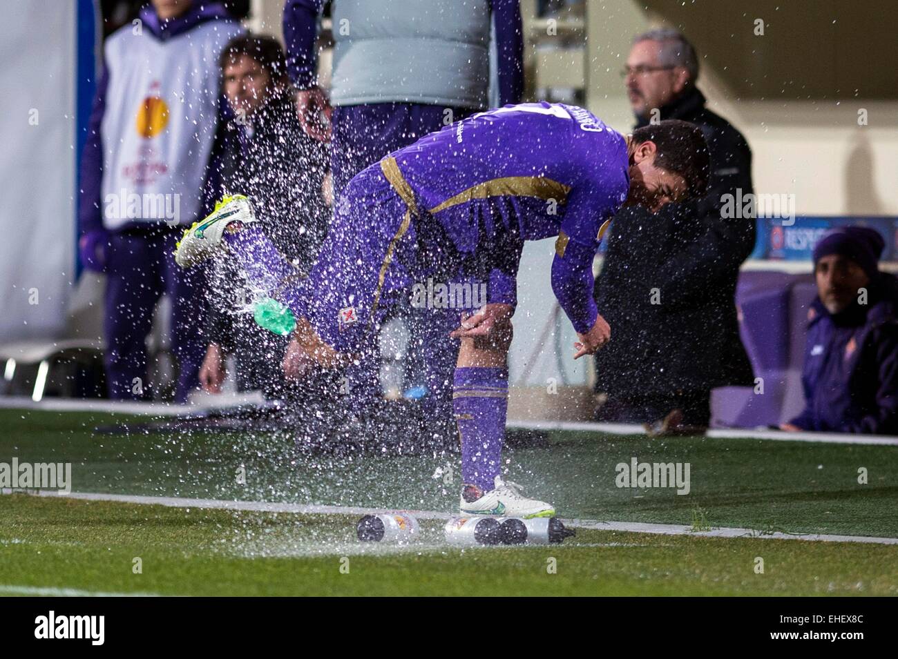 Firenze, Italy. 12th Mar, 2015. David Pizarro (Fiorentina) Football ...