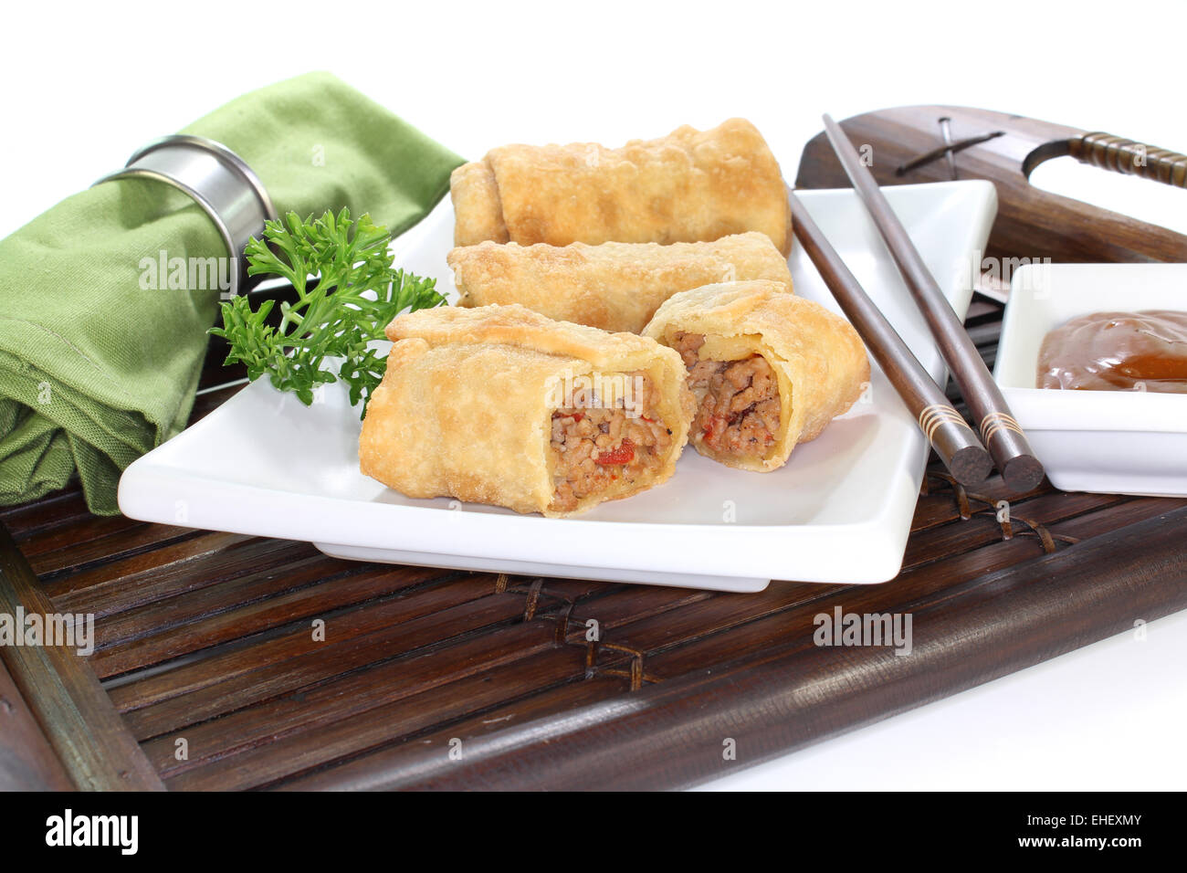 Ground pork rolls hi-res stock photography and images - Alamy