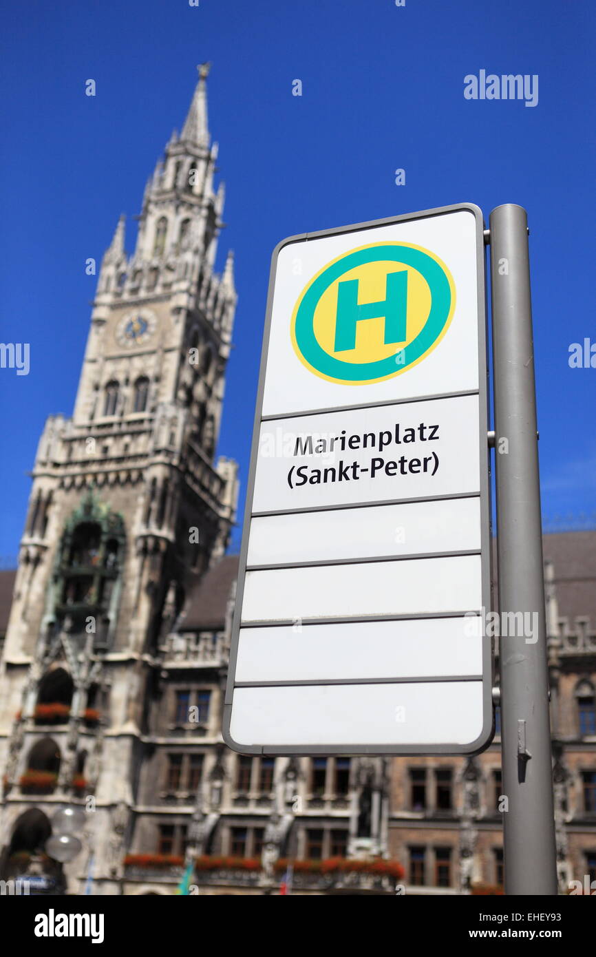 Traffic signs munich hi-res stock photography and images - Alamy