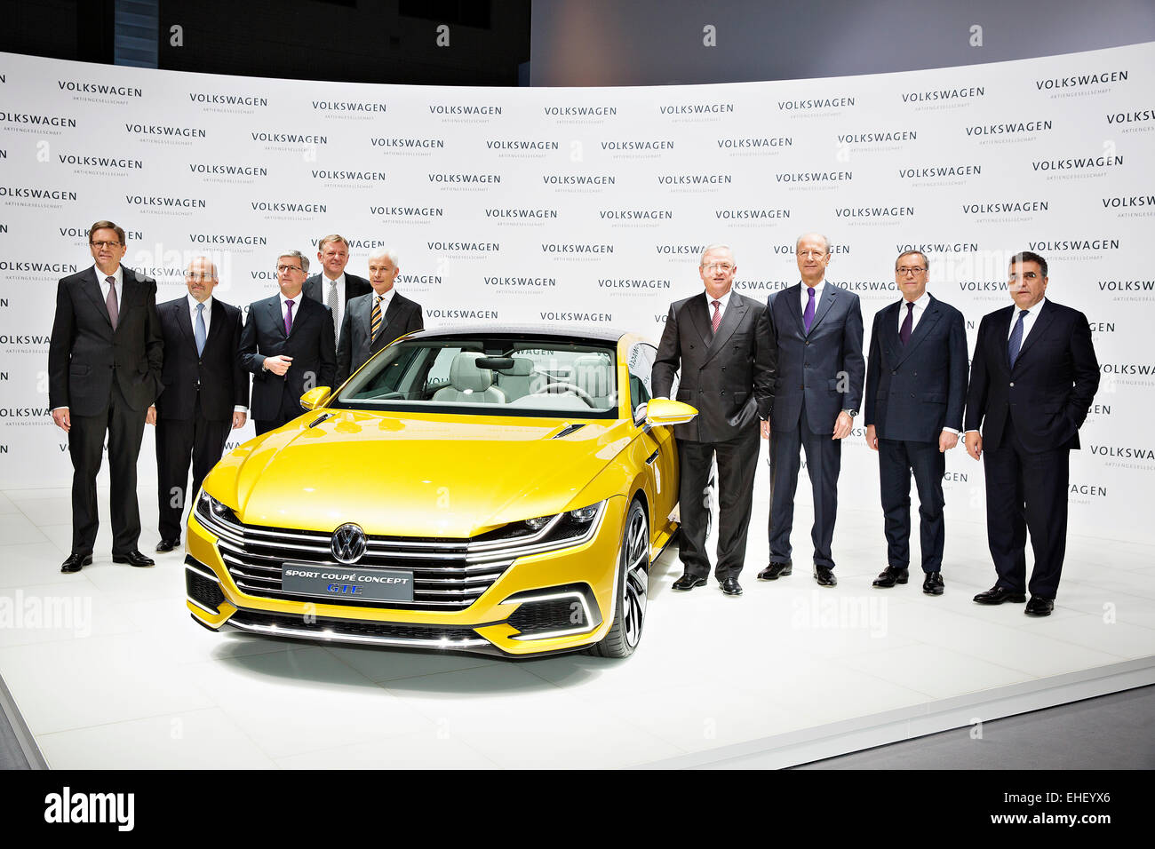 VW Group Board Members Stock Photo - Alamy