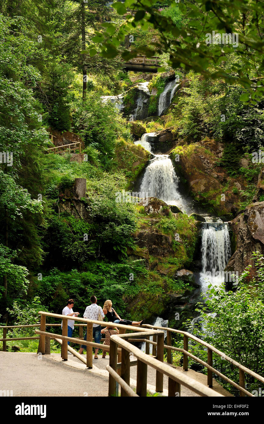 Black-Forest Waterfall germany Stock Photo - Alamy