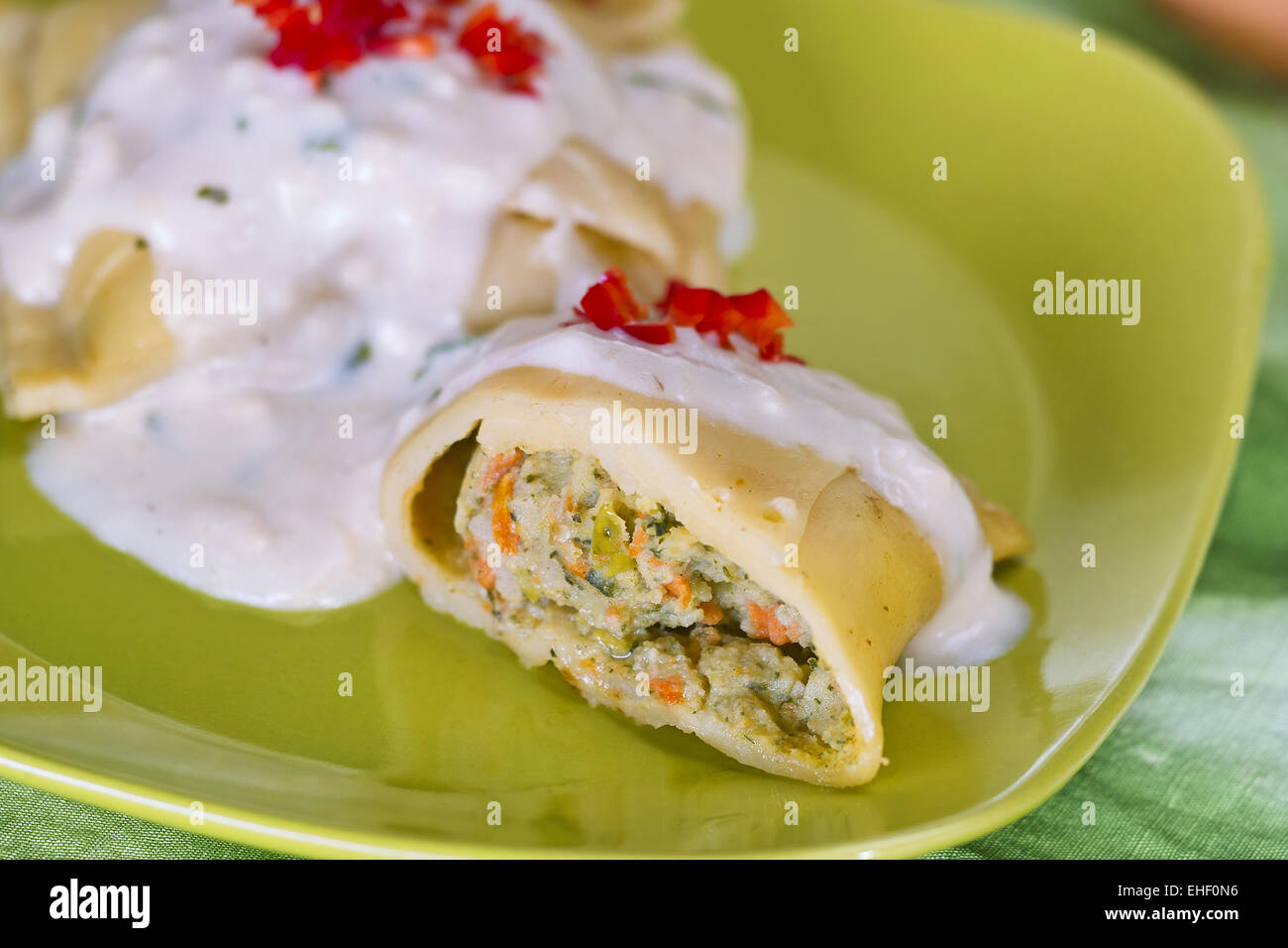 swabian mouth pockets Stock Photo - Alamy