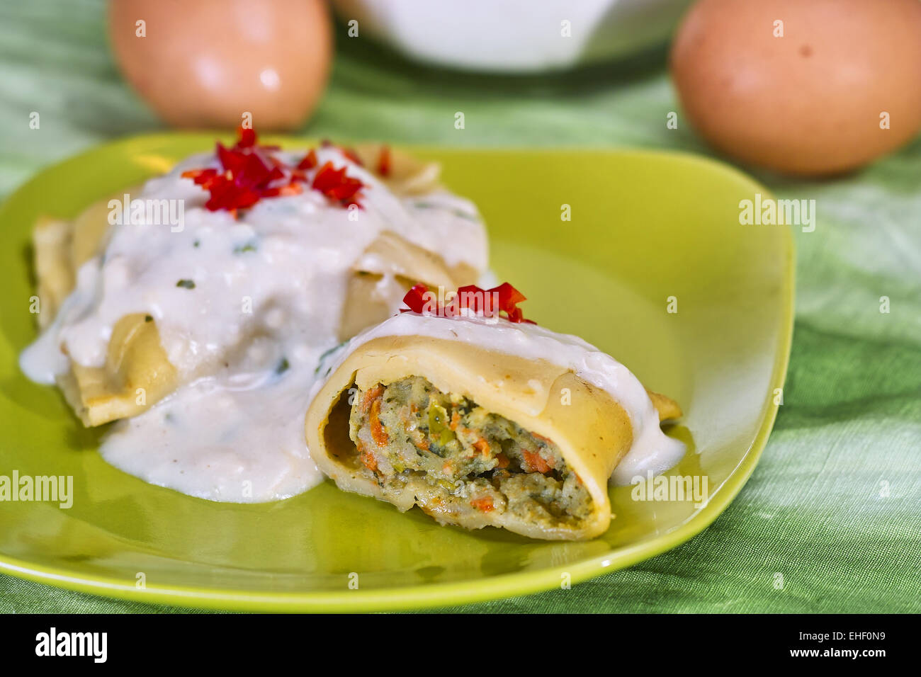 swabian mouth pockets Stock Photo - Alamy