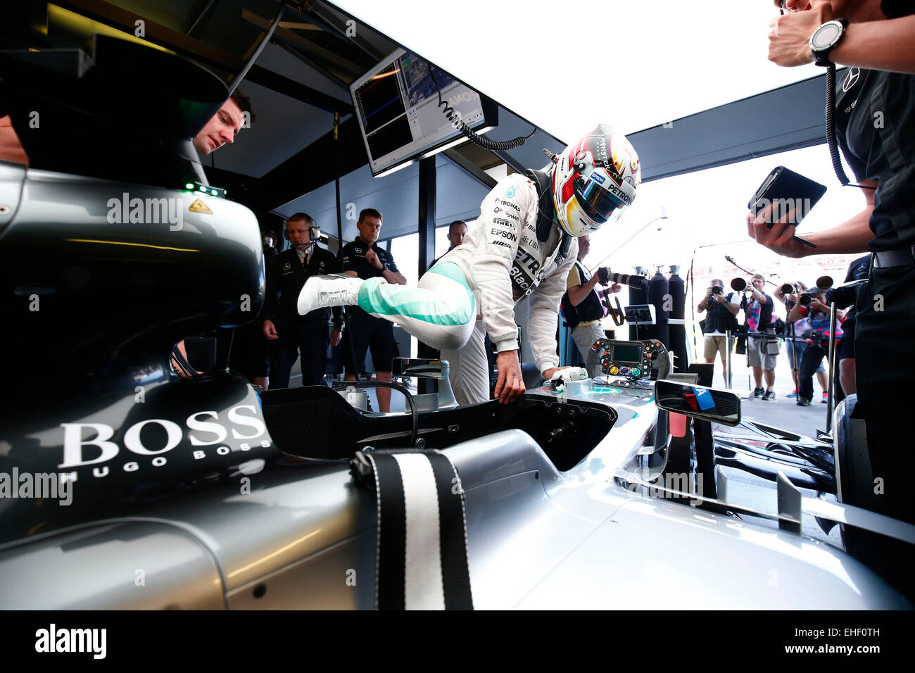 Lewis hamilton australia 2015 hi-res stock photography and images - Alamy