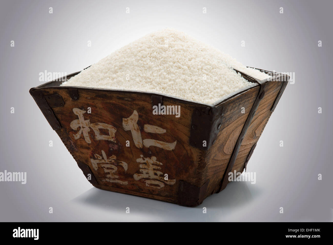 Rice in the bucket Stock Photo - Alamy