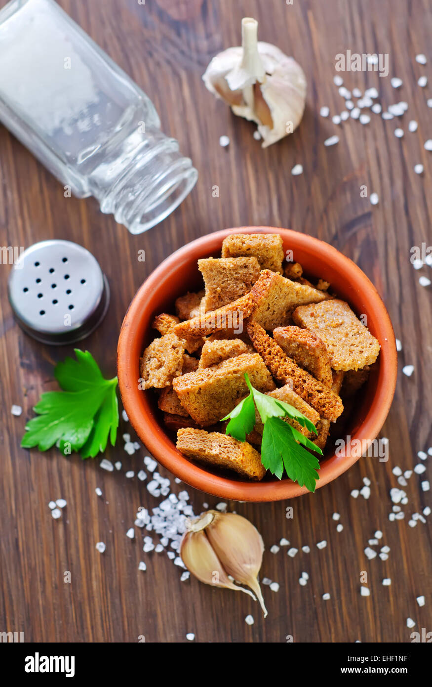 Sprinkle fine salt on sliced hi-res stock photography and images - Alamy