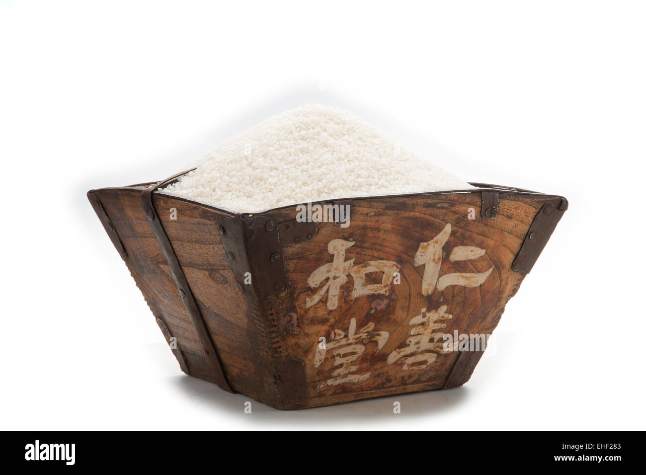 Rice in the bucket Stock Photo - Alamy