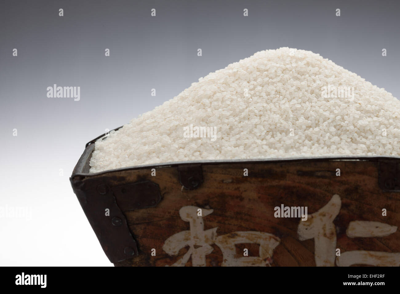 Rice in the bucket Stock Photo - Alamy