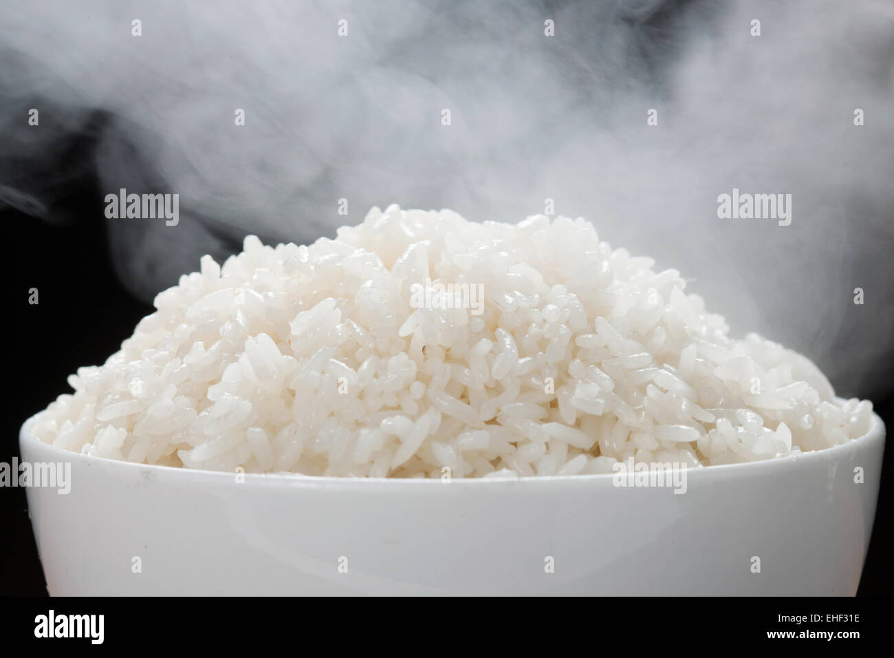Rice in the bowl Stock Photo - Alamy