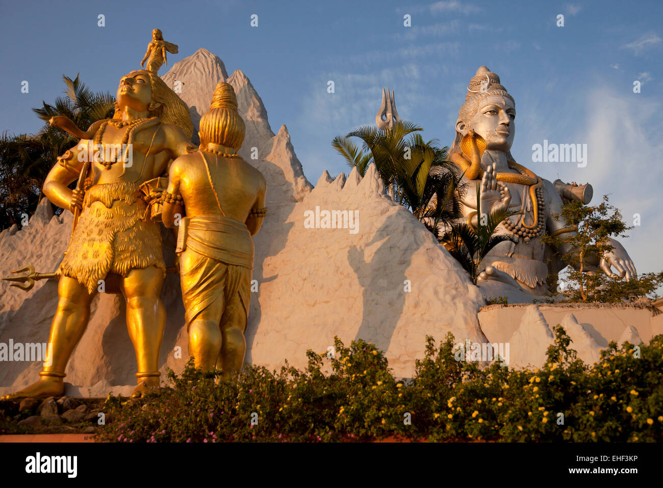 riesige Statue von Lord Shiva des Murudeshwar Tempel, Murudeshwar ...