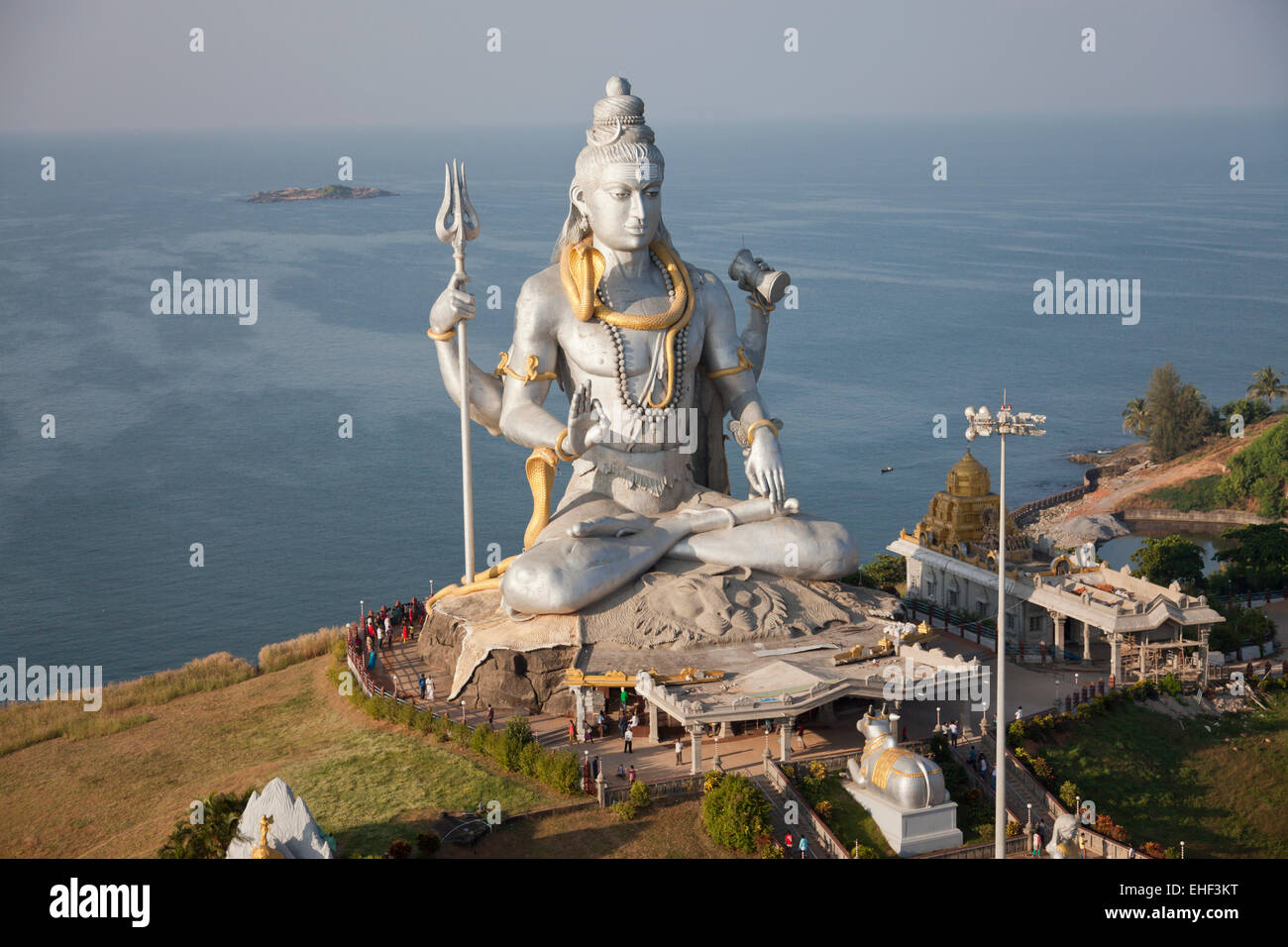 riesige Statue von Lord Shiva des Murudeshwar Tempel, Murudeshwar ...