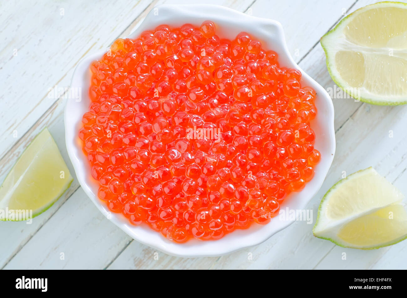 red salmon caviar Stock Photo - Alamy