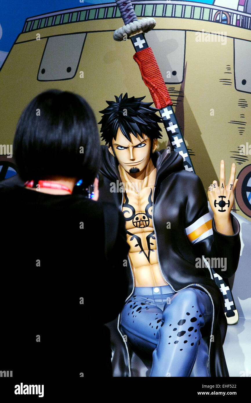 Tokyo, Japan. 13th March, 2015. Tokyo Tower opens One Piece attraction ...