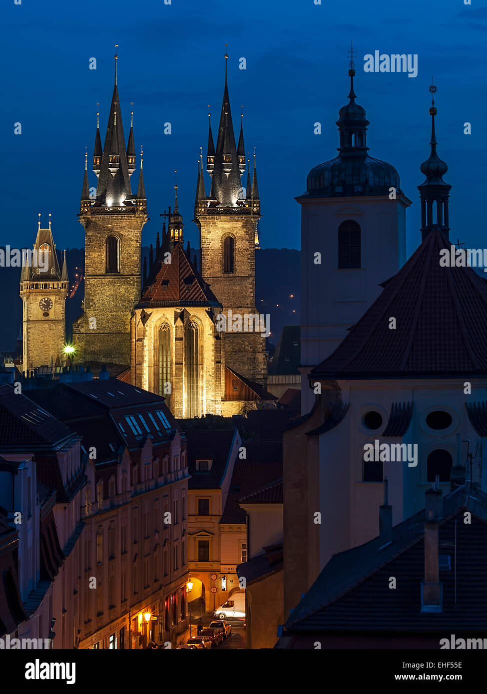 Tyn temple hi-res stock photography and images - Alamy