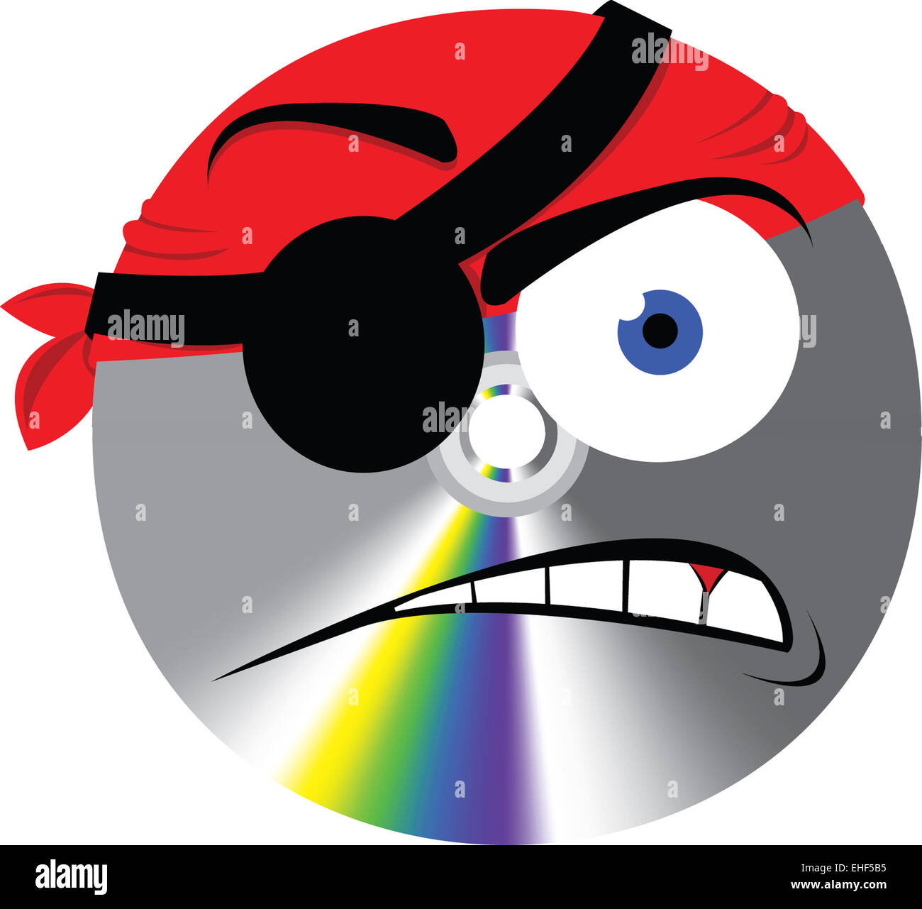 Pirate Cd or Dvd Copy Stock Photo - Alamy