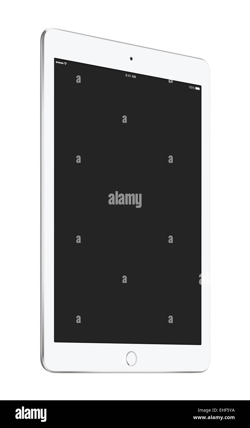 Ipad isolated at angle hi-res stock photography and images - Alamy