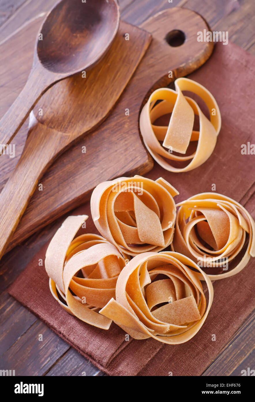 Pasta swirls hi-res stock photography and images - Alamy